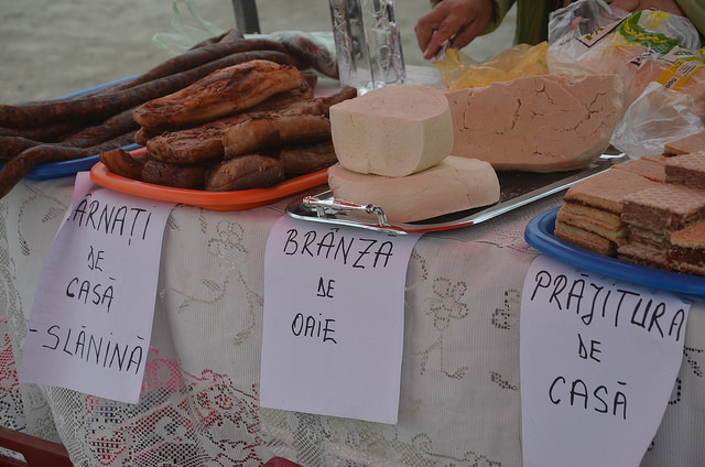 Produse tradiționale pe Platoul Bucegi din Anina