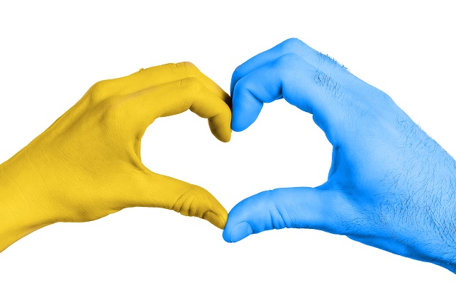 Reșița, alături de Ucraina! Moment comun de solidaritate în zeci de ...