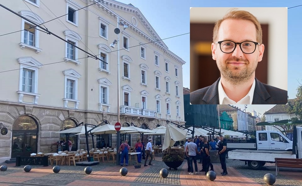 Dominic Fritz: una dintre terasele desființate a furat apă de la oraș