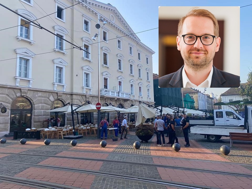 Dominic Fritz: una dintre terasele desființate a furat apă de la oraș