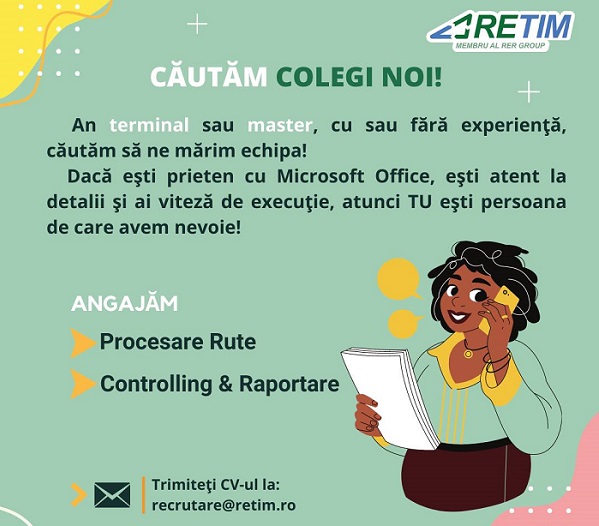 RETIM face angajări! Operatorul de salubritate caută studenți în an ...