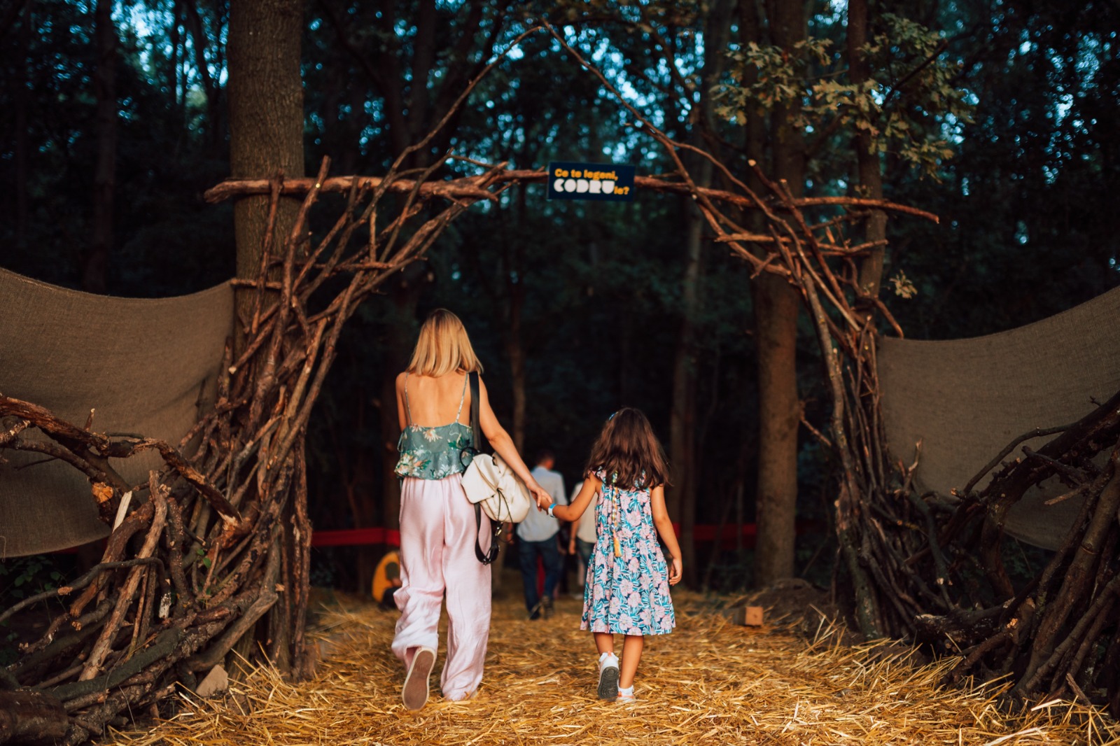 CODRU Land Art - creație în pădure