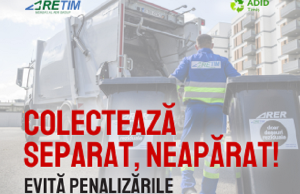 Retim continuă campania colectării separate a deșeurilor