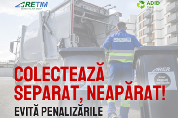 Retim continuă campania colectării separate a deșeurilor