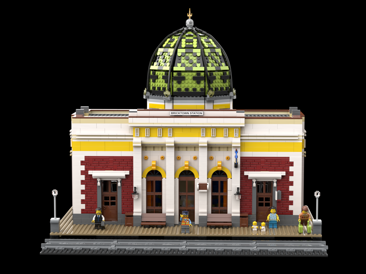 Gara monument istoric din Băile Herculane poate deveni set Lego