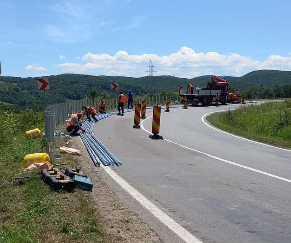 Măsuri pentru evitarea accidentelor pe DN 58, în Caraș-Severin