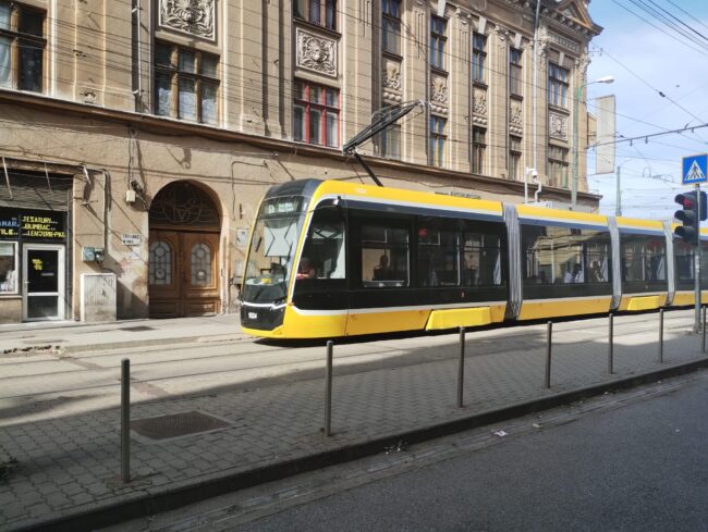 Linii de tramvai deviate în zona Pădurea Verde din Timișoara