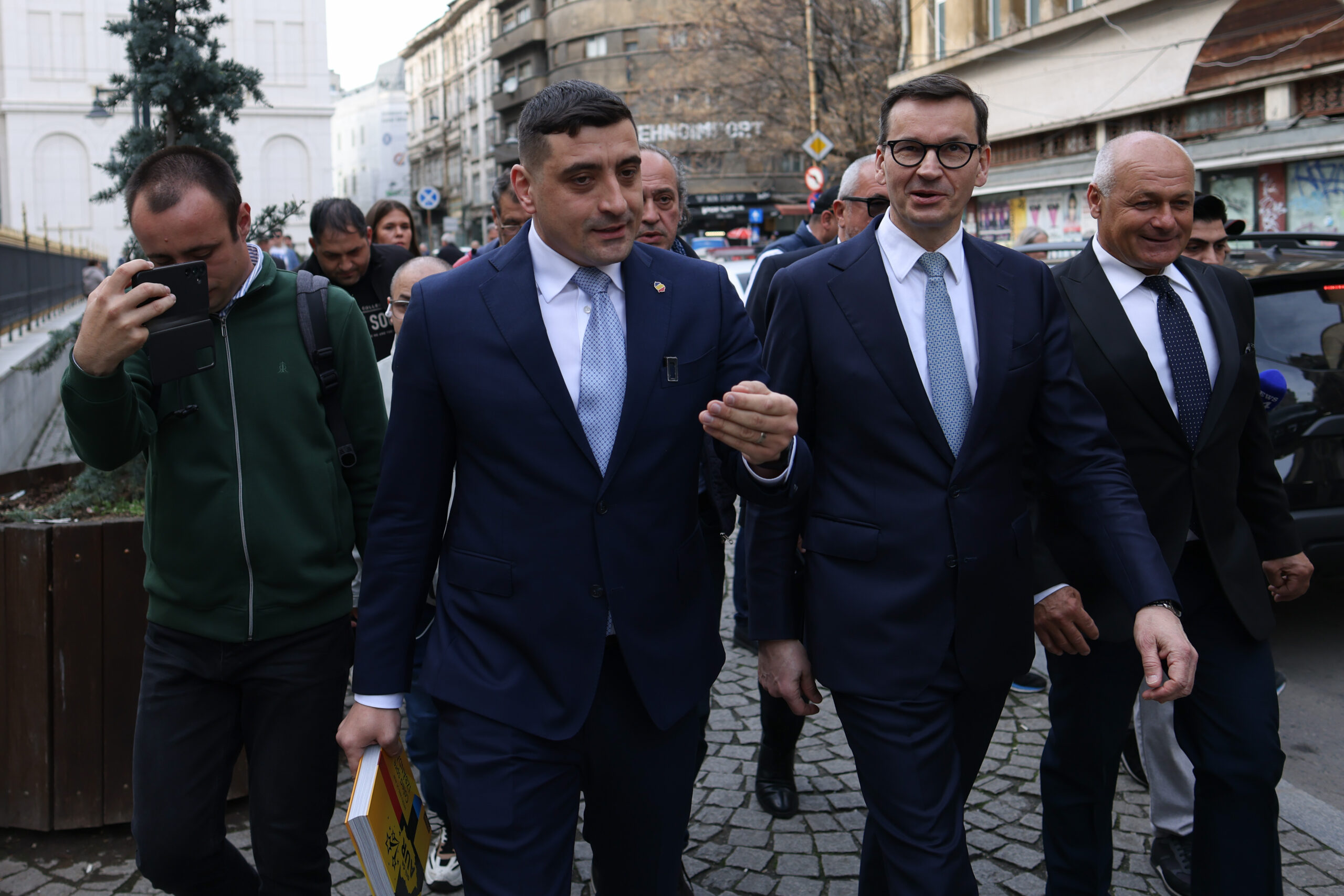 Romeo Dunca, lângă George Simion în drumul spre Cotroceni!