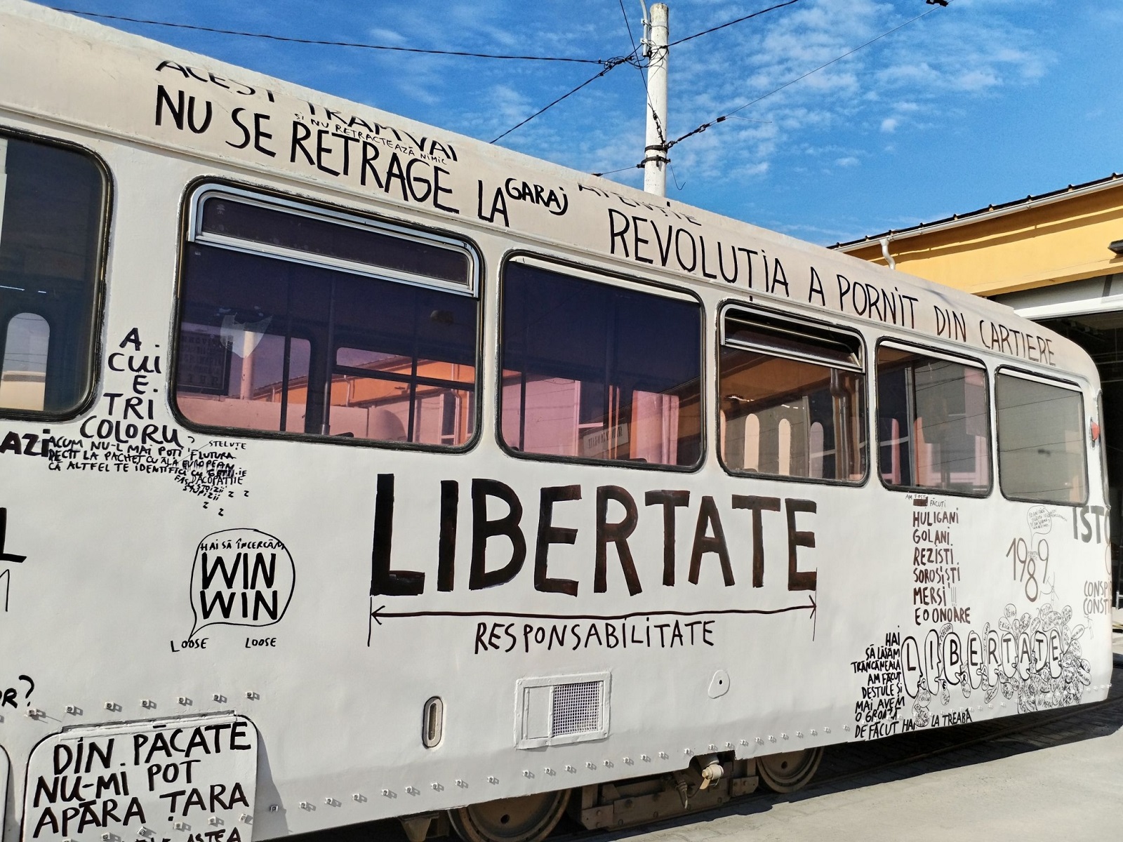 Tramvai dedicat Proclamației de la Timișoara, pe străzile orașului - Știri din Timișoara ...